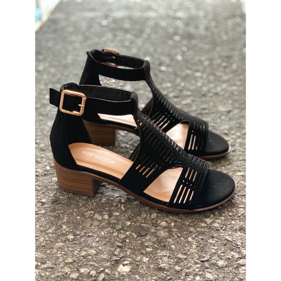 TOP Moda | Shoes | Top Moda Gladiator Heel Sandal | Poshmark